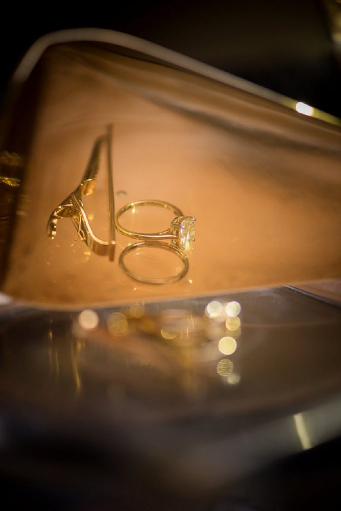 A Super Luxe Gold Jewish Wedding With a Hermione de Paula Bride at ...