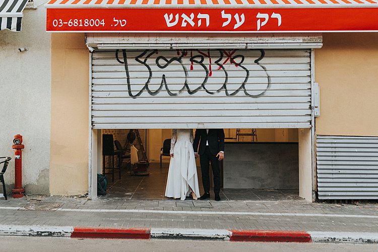 A Noa and Ayelet Bride for a Super Stylish Israeli Wedding at Gan ...