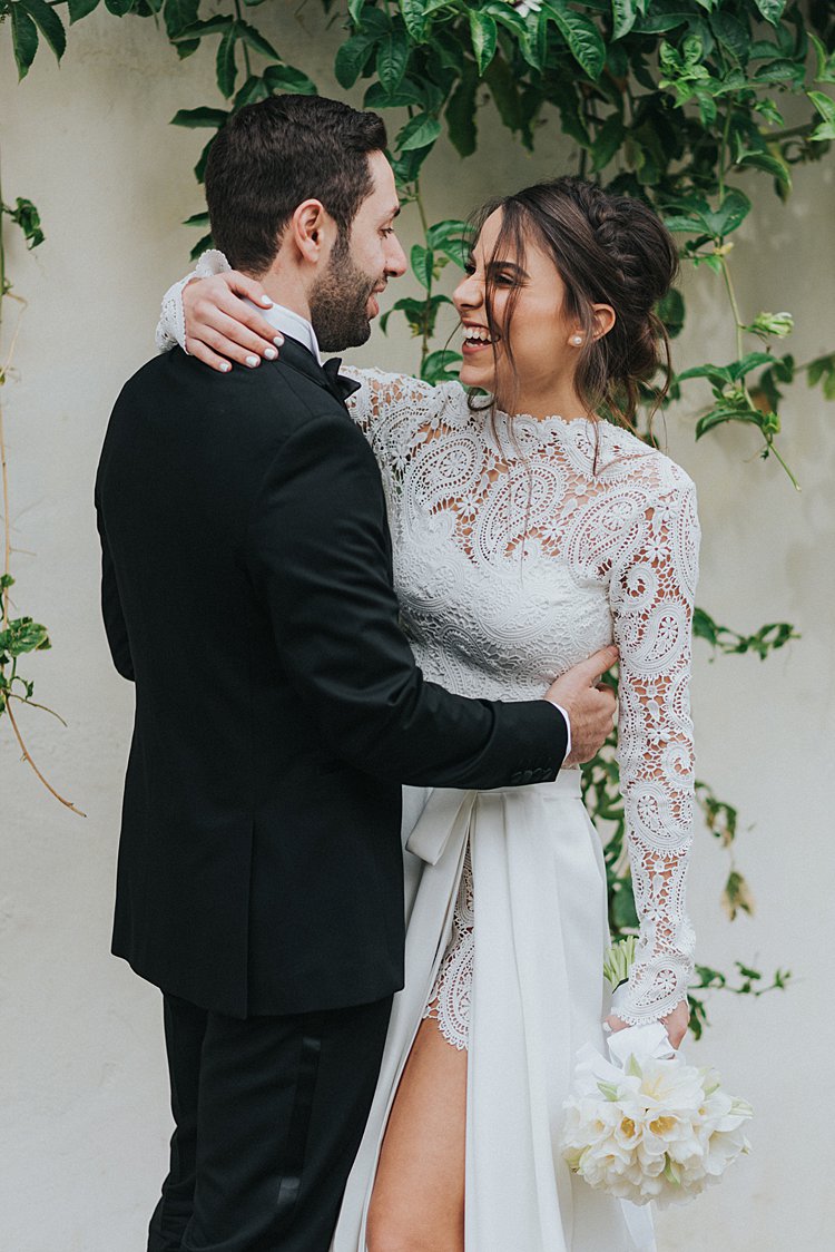 A Noa and Ayelet Bride for a Super Stylish Israeli Wedding at Gan ...