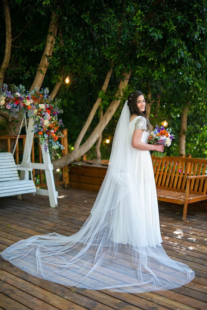 A Michal Taylor Bride for a Colorful Jewish Wedding at Bezzela Hahar ...