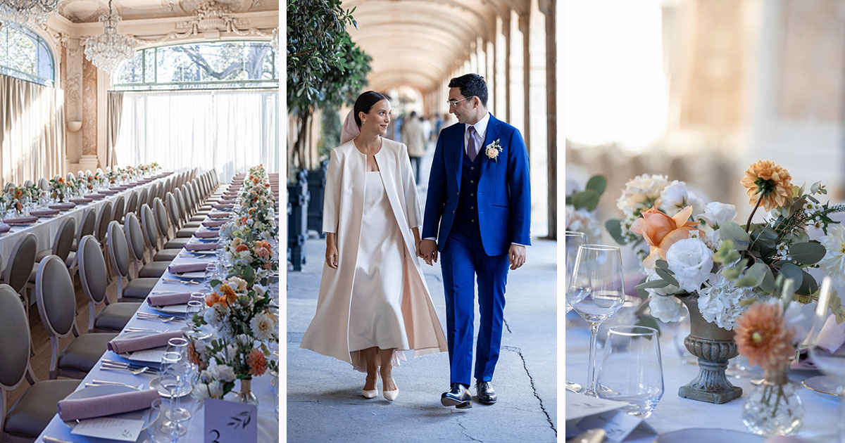 A Kallmeyer Bride for a Parisian Chic Jewish Wedding at Pavillon ...