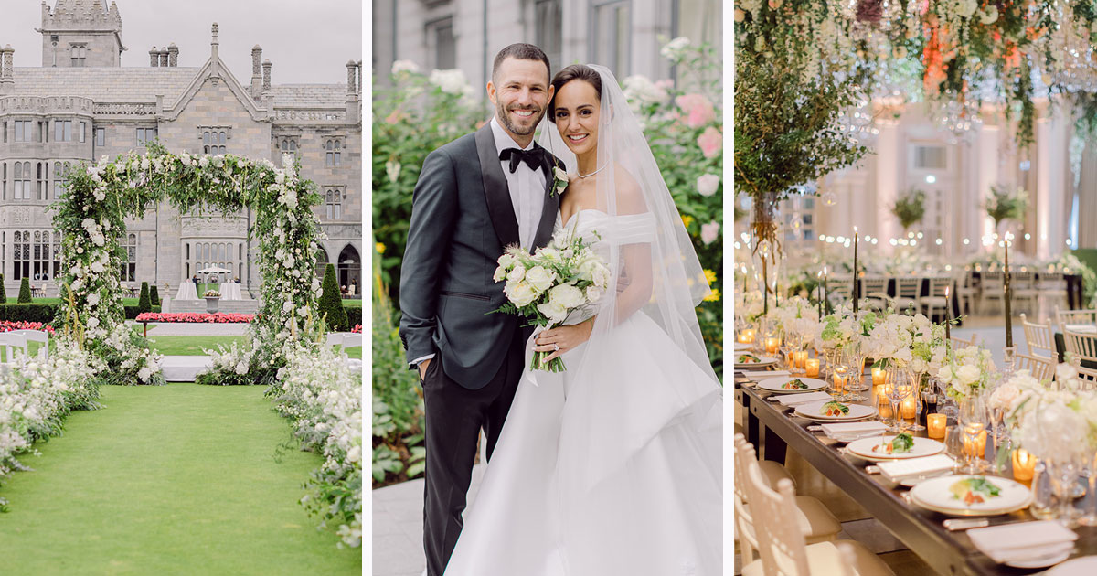 A Zuhair Murad Bride for a Breathtaking Destination Jewish Wedding Full ...