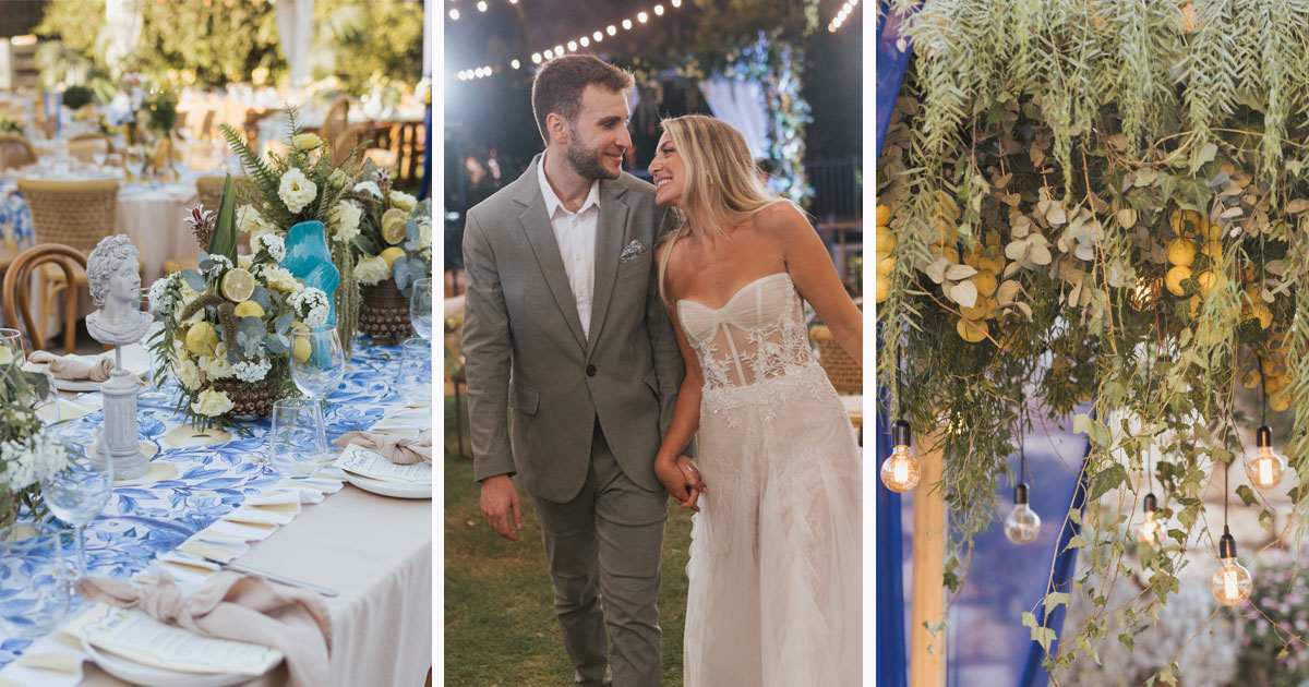 An Eisen Stein Bride for a Jewish Wedding with Italian Vibes at Idit ...