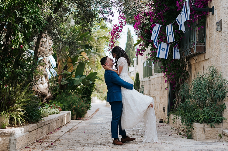 A Mia Pava Bride for a Joyous Jewish Wedding at Olmaya, Jerusalem ...