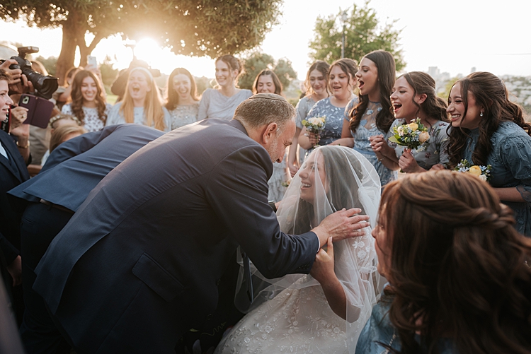 A Mia Pava Bride for a Joyous Jewish Wedding at Olmaya, Jerusalem ...