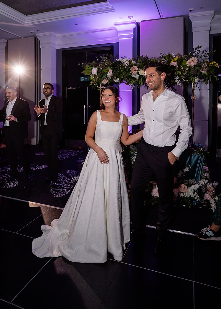 A Jewish Wedding with an Alice in Wonderland-Inspired Color Scheme at the Edwardian Radisson ...