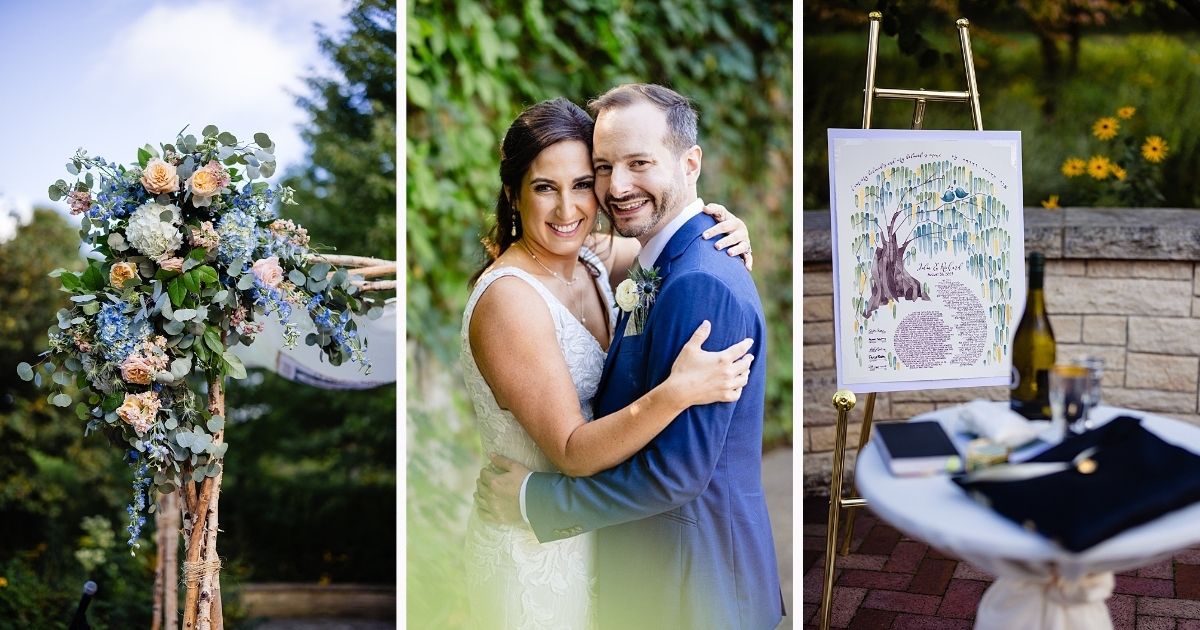 An Essense of Australia Bride for a Jewish Wedding at Independence ...